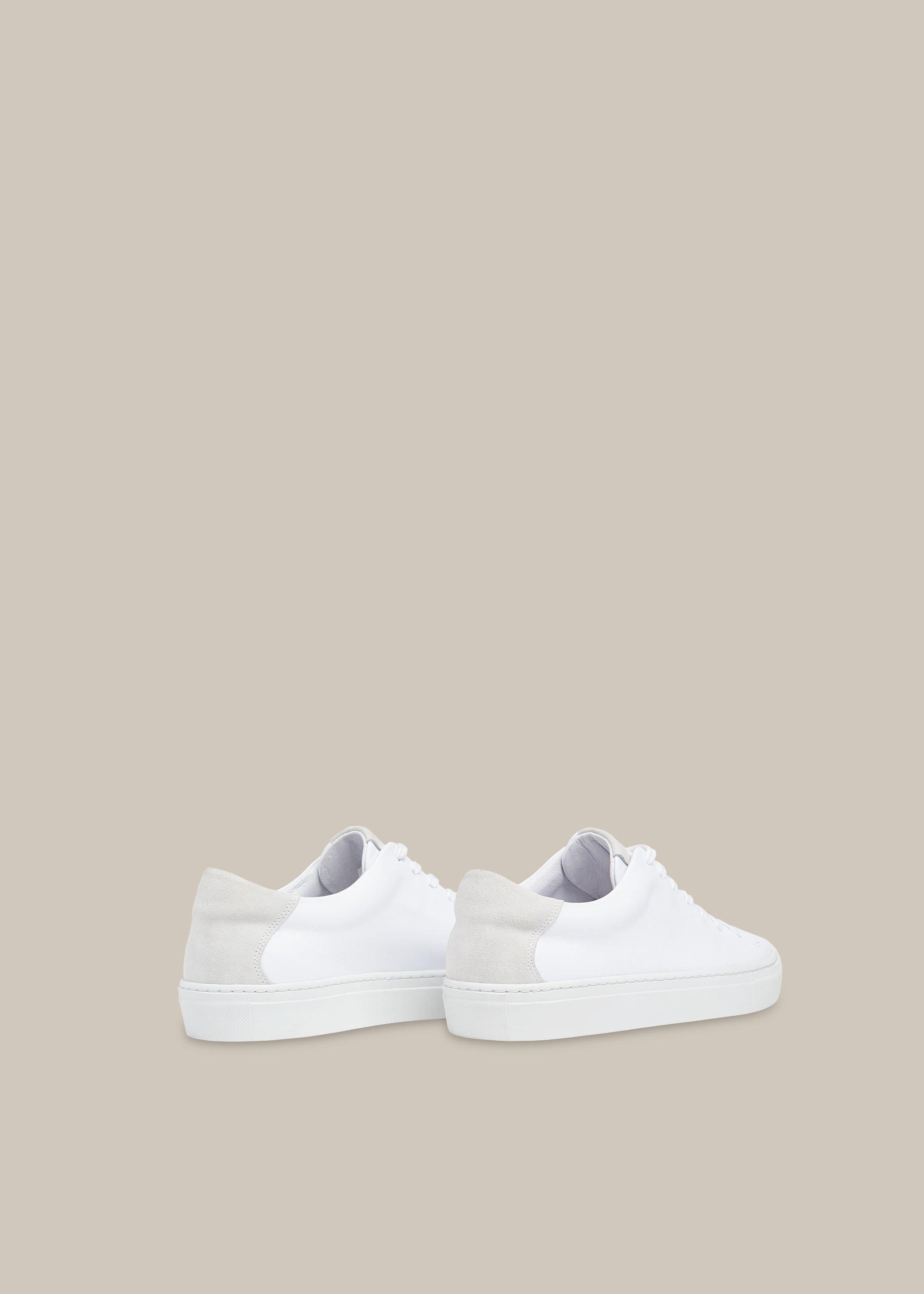 White Raife Minimal Trainer | WHISTLES | Whistles UK